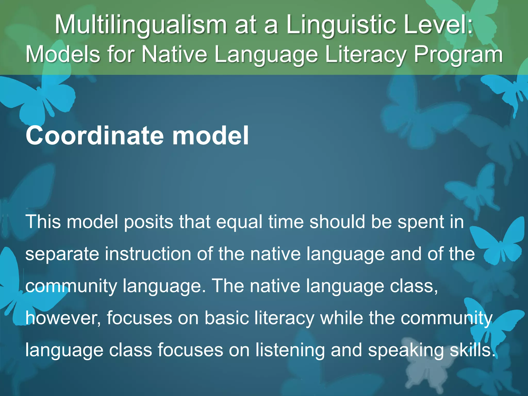 Multilingualism | PPTX