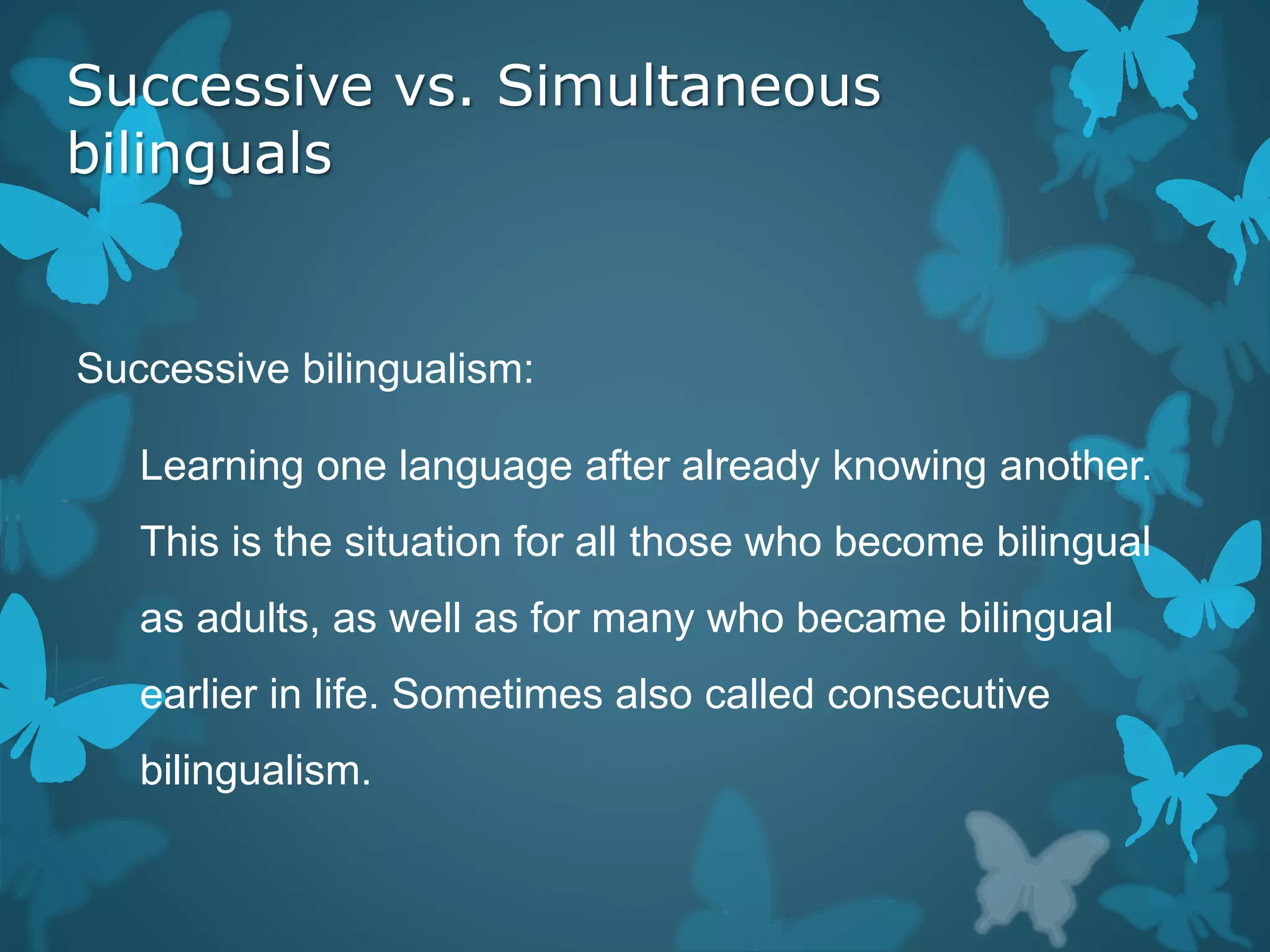 Multilingualism | PPTX