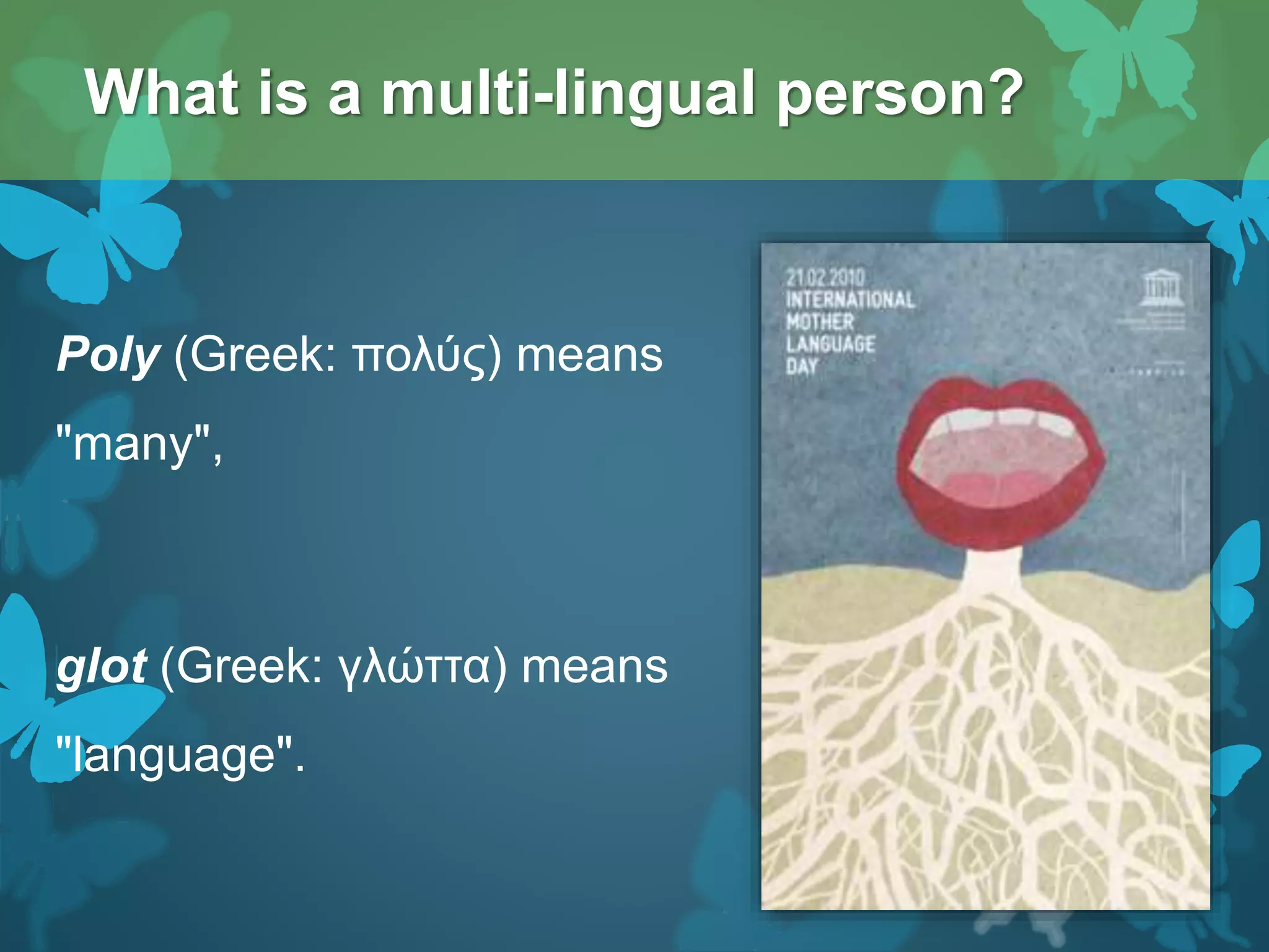 Multilingualism | PPTX