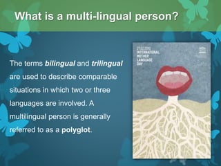 Multilingualism | PPTX