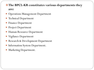 Bpcl kochi refinery | PDF