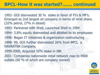 Bpcl erp casestudy by Vishal Khatokar | PPTX