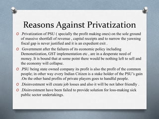 Bpcl privatisation | PPTX