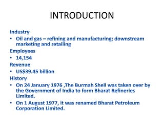 BPCL Supply Chain Management | PPTX
