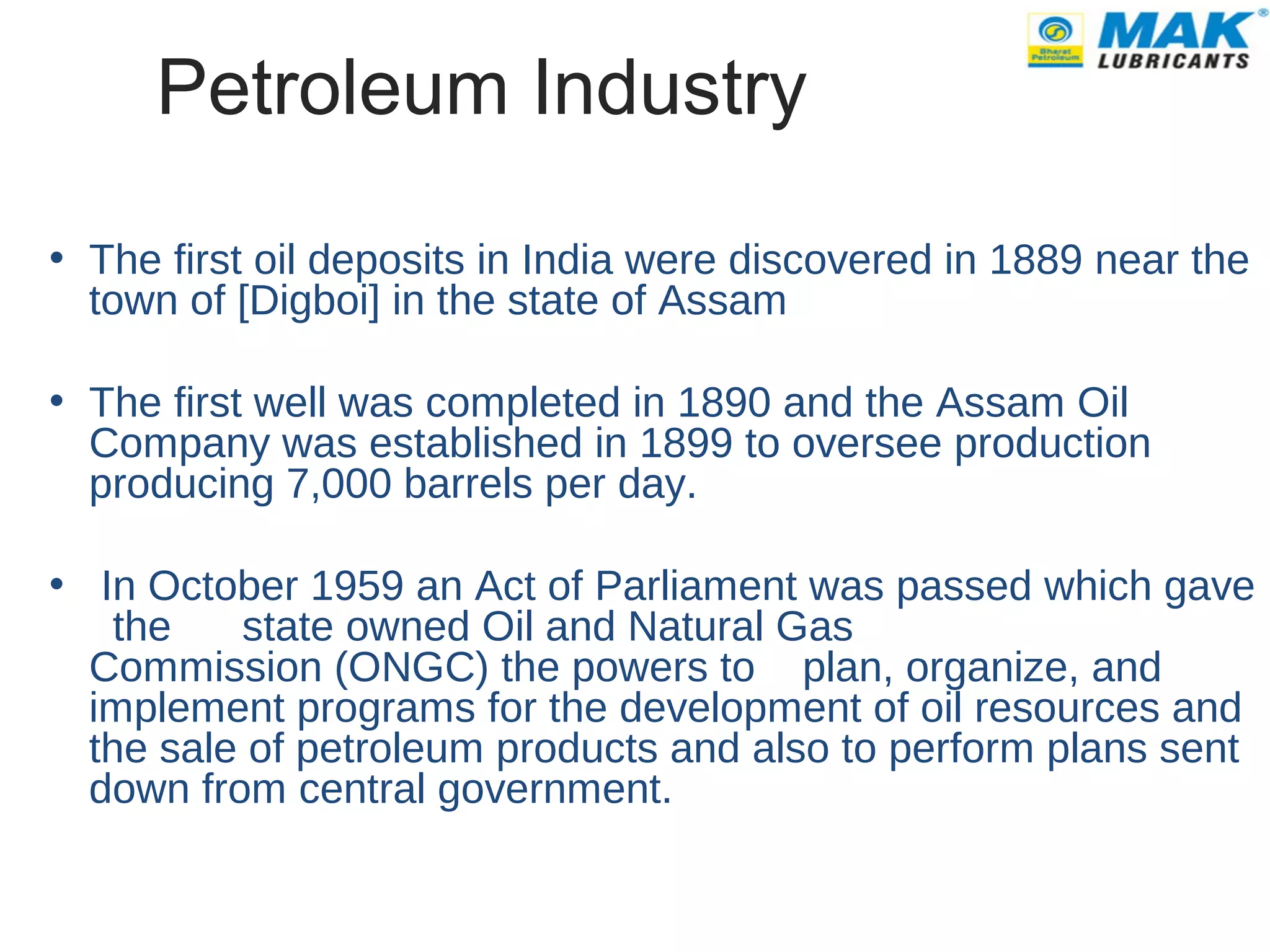Supply chain of BPCL | PPT