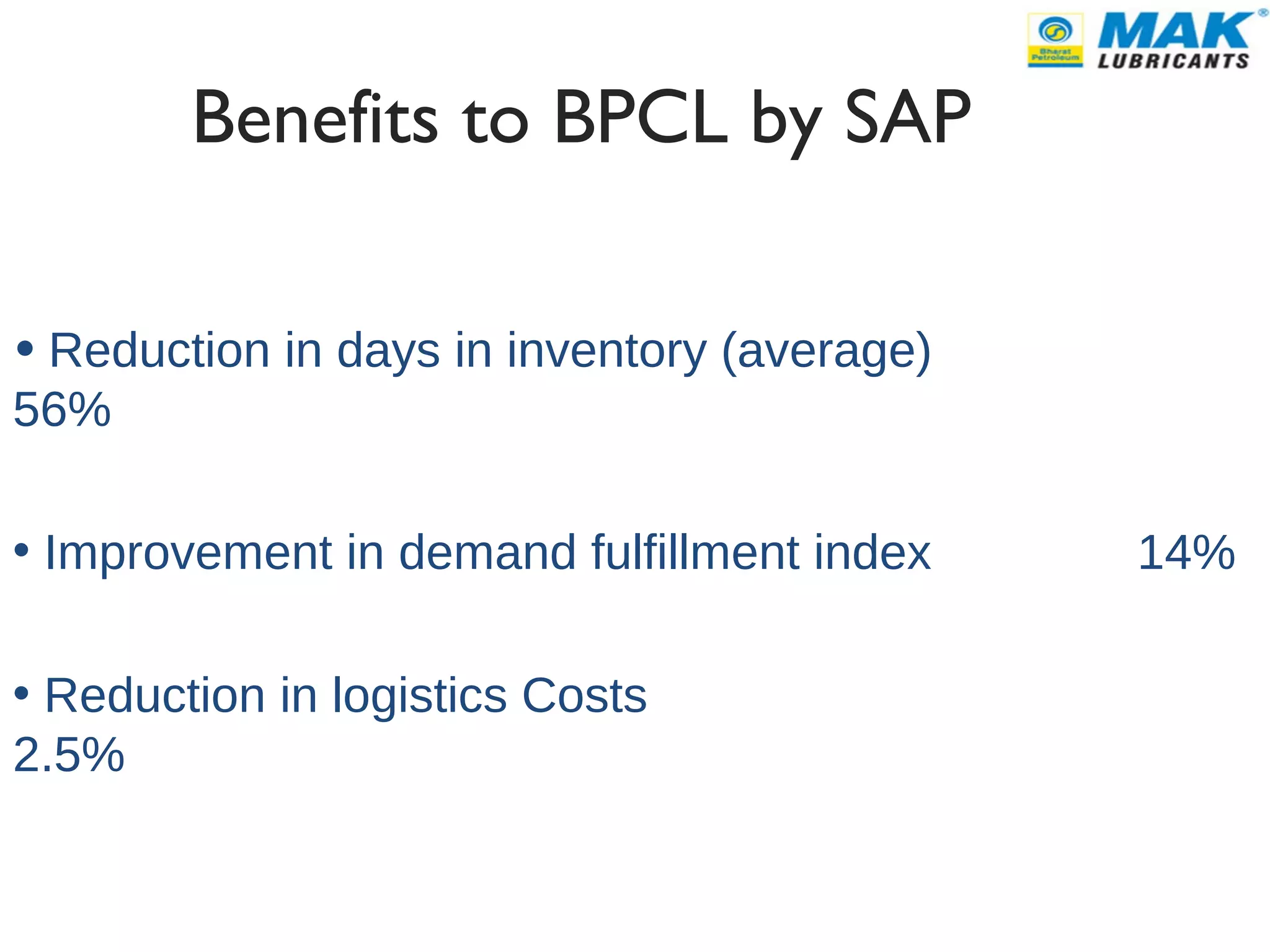 Supply chain of BPCL | PPT