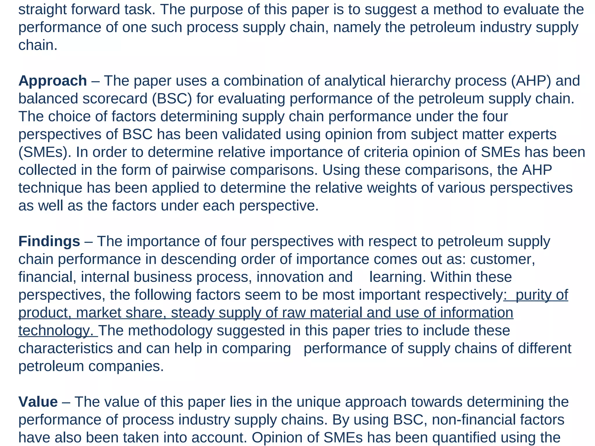 Supply chain of BPCL | PPT