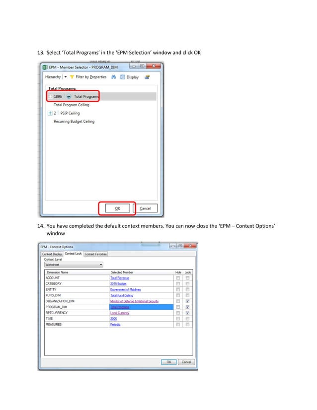 Bussiness Planning BPC_manual SAP BPC manual | PDF