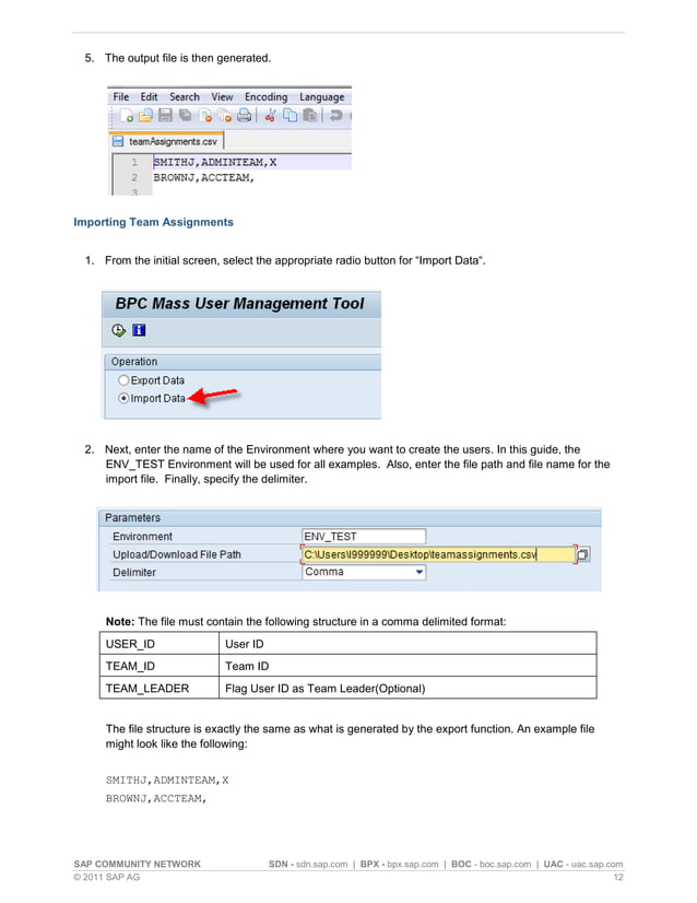 Bpc 10.0 NW Mass User Management tool | PDF