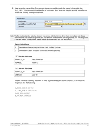 Bpc 10.0 NW Mass User Management tool | PDF