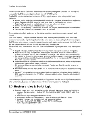 Bpc migration guide | PDF