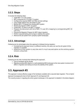 Bpc migration guide | PDF