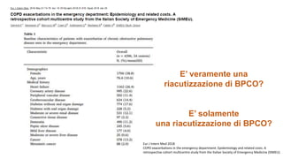 Bpco riacutizzata | PPT