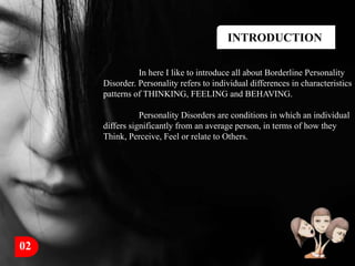 Borderline Personality Disorder | PPTX