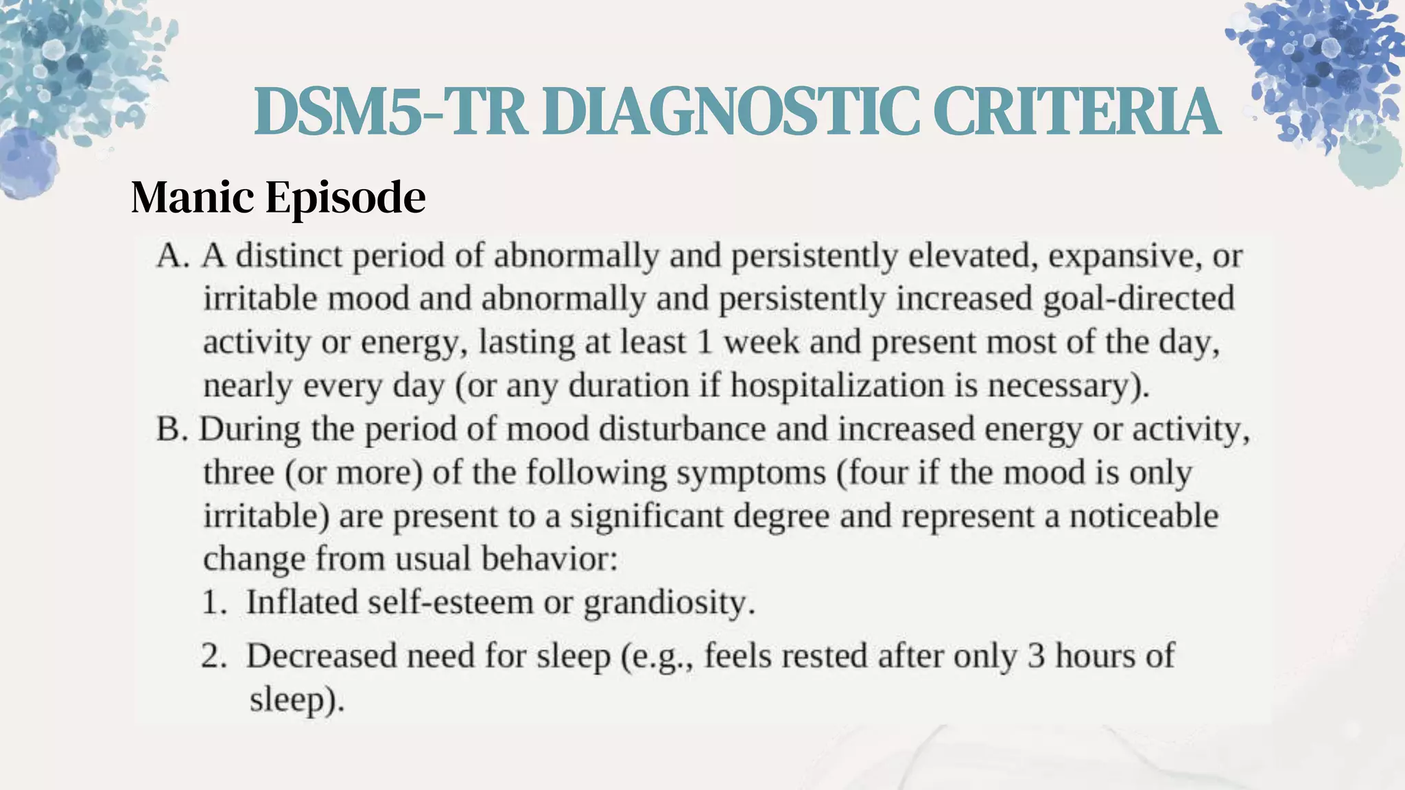 Bipolar Disorder | PPTX