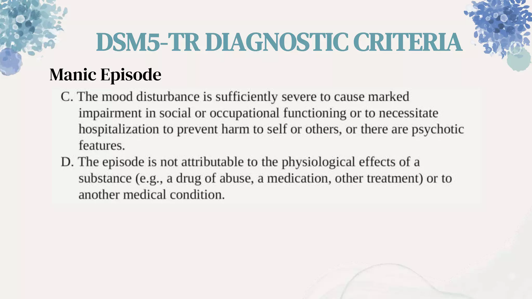 Bipolar Disorder | PPTX