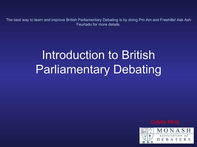 Colette - Introduction to BP | PPT