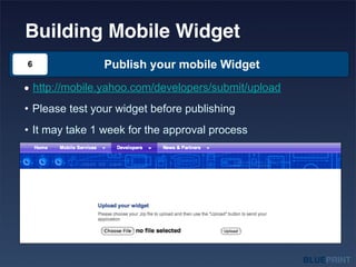 Quick Yahoo! Blueprint Tutorial | PPT