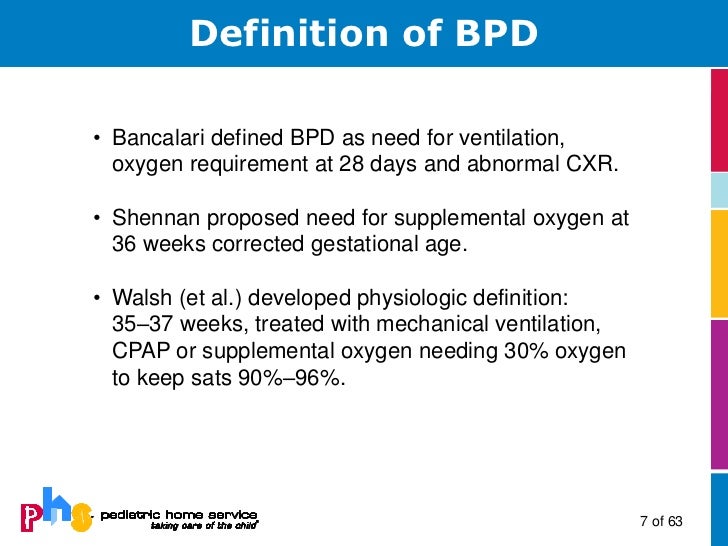 Bronchopulmonary Dysplasia – DR. TRYNAADH