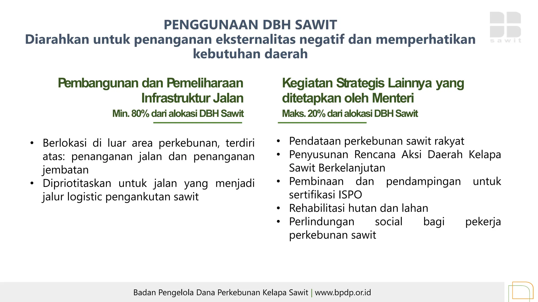 kebijakan dan Strategi BPDPKS dalam pengembangan Sawit - 5 Des 2023.pdf