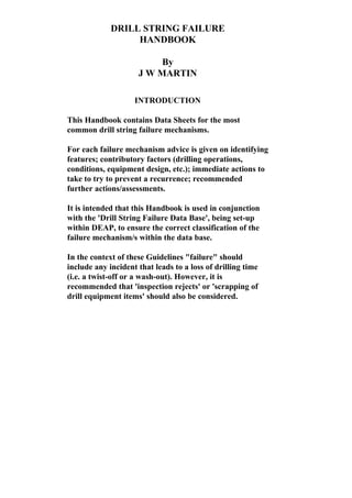 Bp drill string failure | PDF