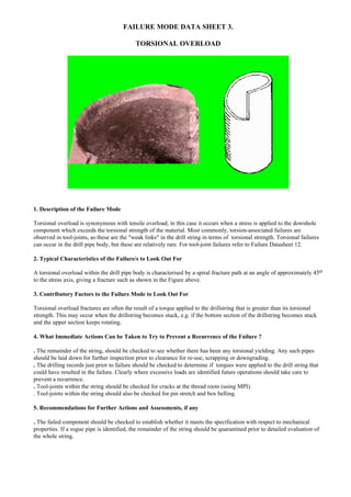 Bp Drill String Failure Pdf
