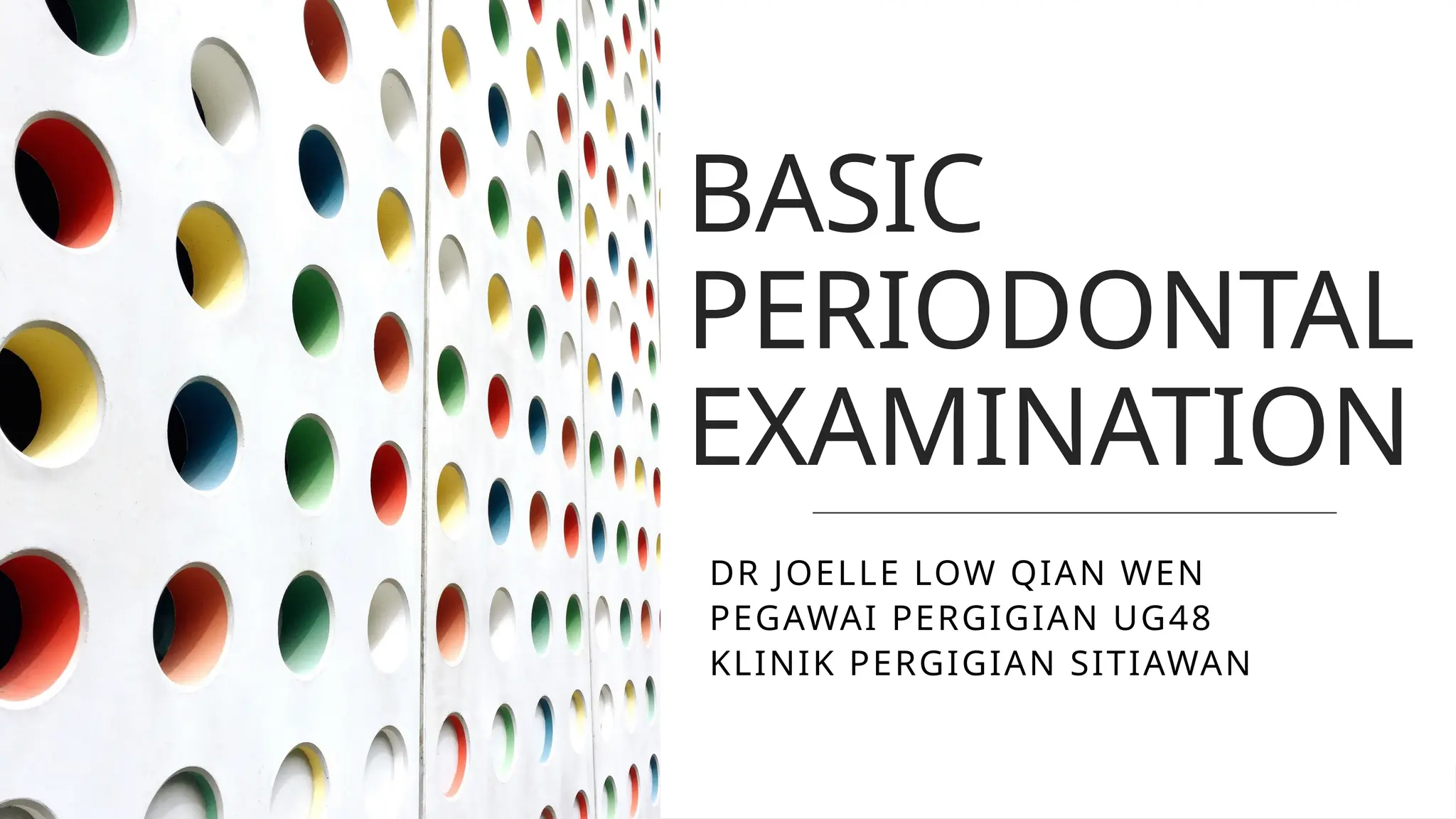Basic Periodontal Examination classification.pptx