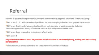 Basic Periodontal Examination classification.pptx