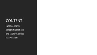 Basic Periodontal Examination classification.pptx