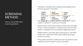 Basic Periodontal Examination classification.pptx