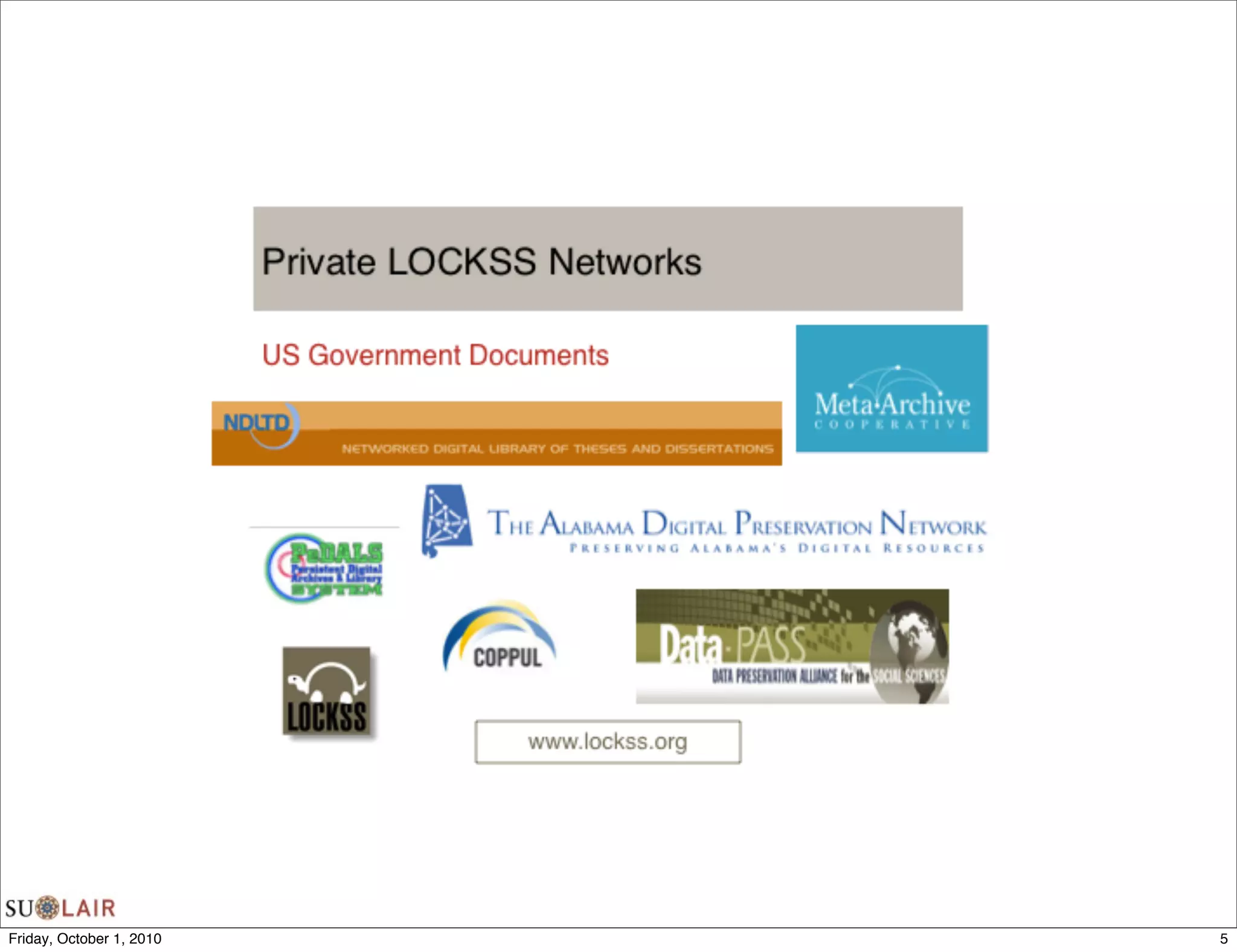 LOCKSS-USDOCS: best practices for preserving digital government information | PDF