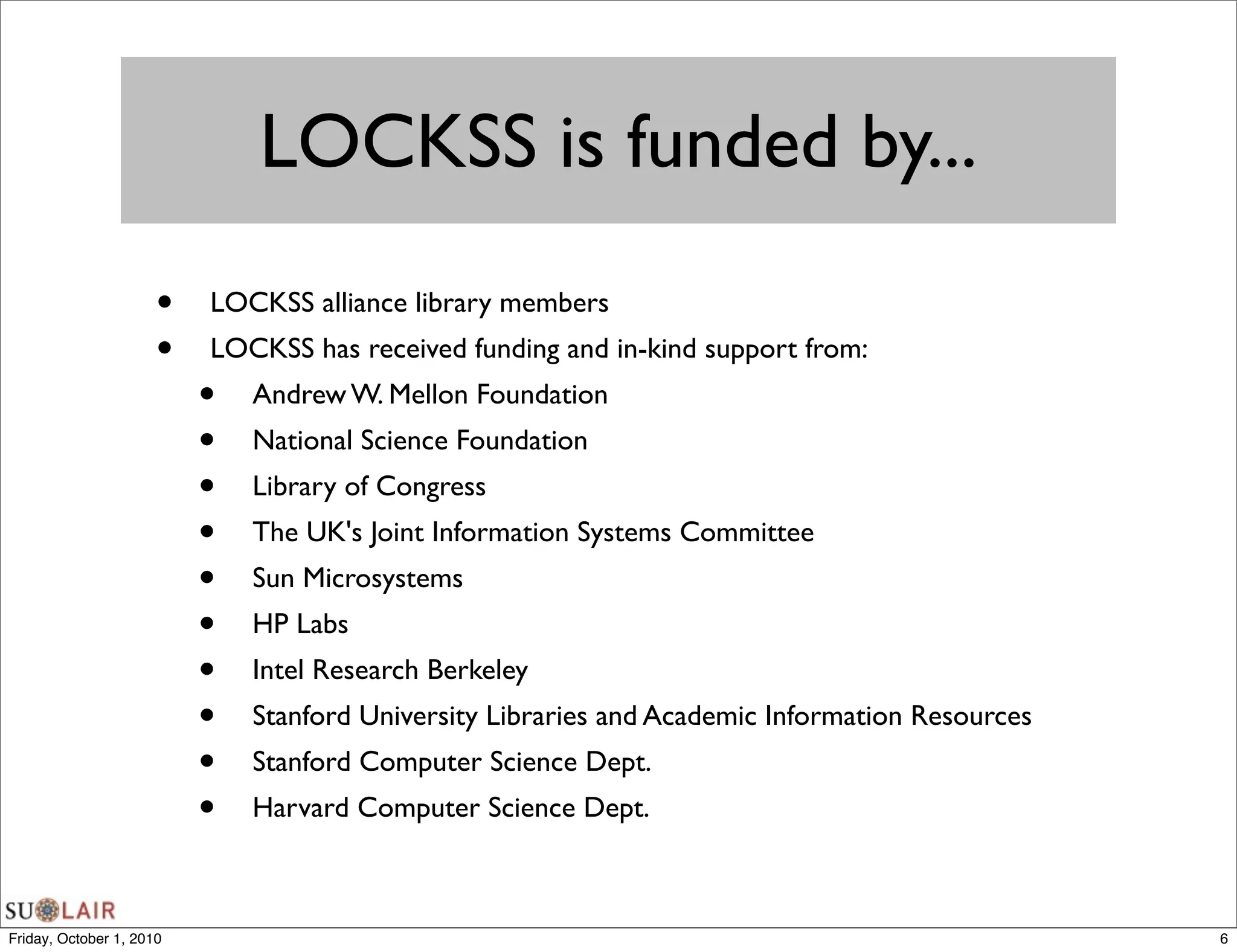 LOCKSS-USDOCS: best practices for preserving digital government information | PDF