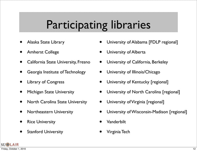 LOCKSS-USDOCS: best practices for preserving digital government ...