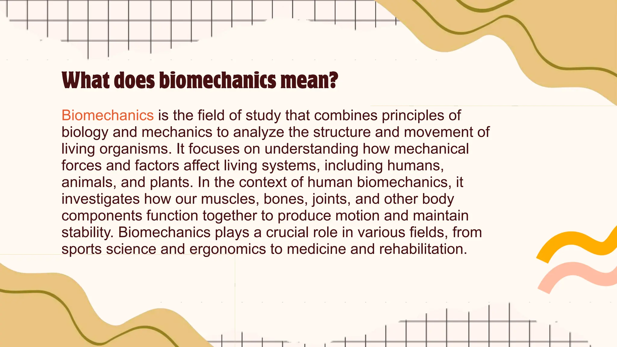 Physical Education biomechanics of human movements in acquiring motor ...