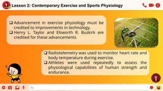 BPED 3 INTRO TO PHYSIOLOGY The introduction of Physiology to physical ...