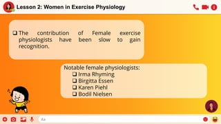 BPED 3 INTRO TO PHYSIOLOGY The introduction of Physiology to physical ...