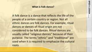 Bachelor of Physical Education - Folk Dance (Wesleyan University of the ...