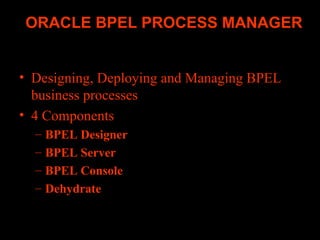 Oracle BPEL Presentation | PPT | Computing | Technology & Computing
