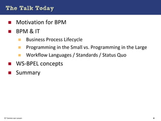 Business Process Management with BPMN & BPEL | PDF