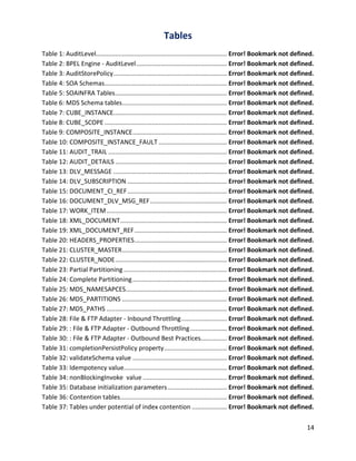 BPEL PM 11g performance tuning - 2 | PDF
