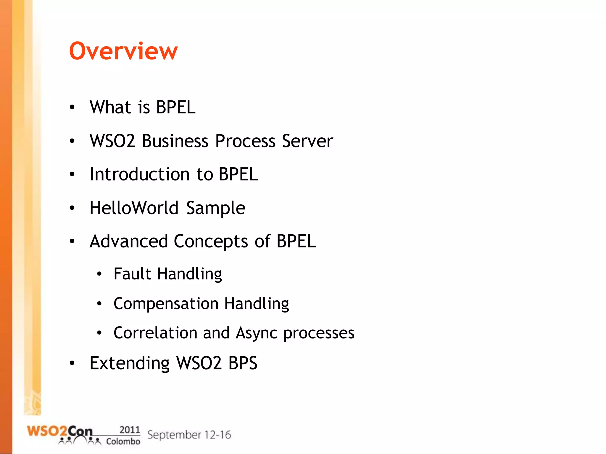 Introduction and Advanced Concepts of BPEL | PPT