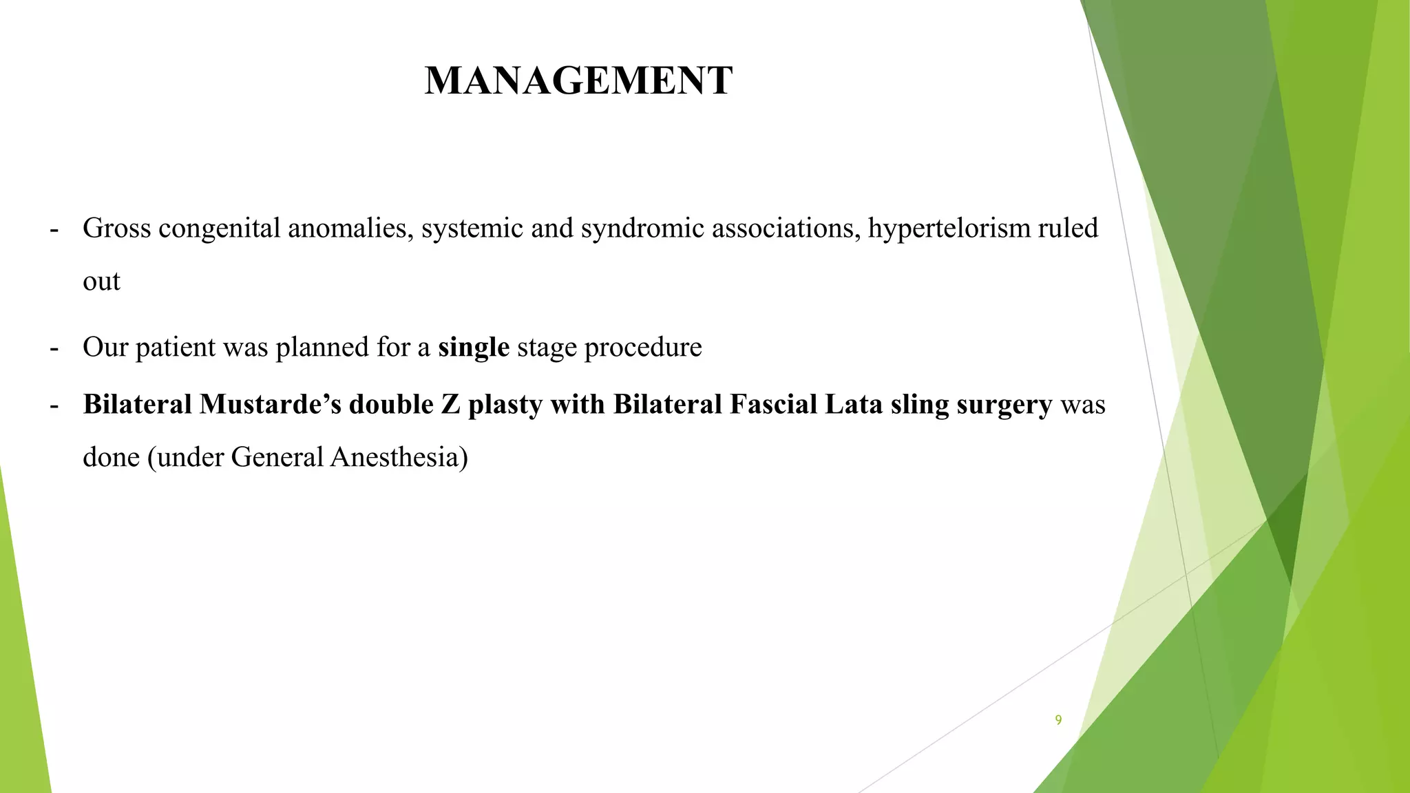Blepharophimosis Ptosis Epicanthus inversus Syndrome (BPES) | PPTX