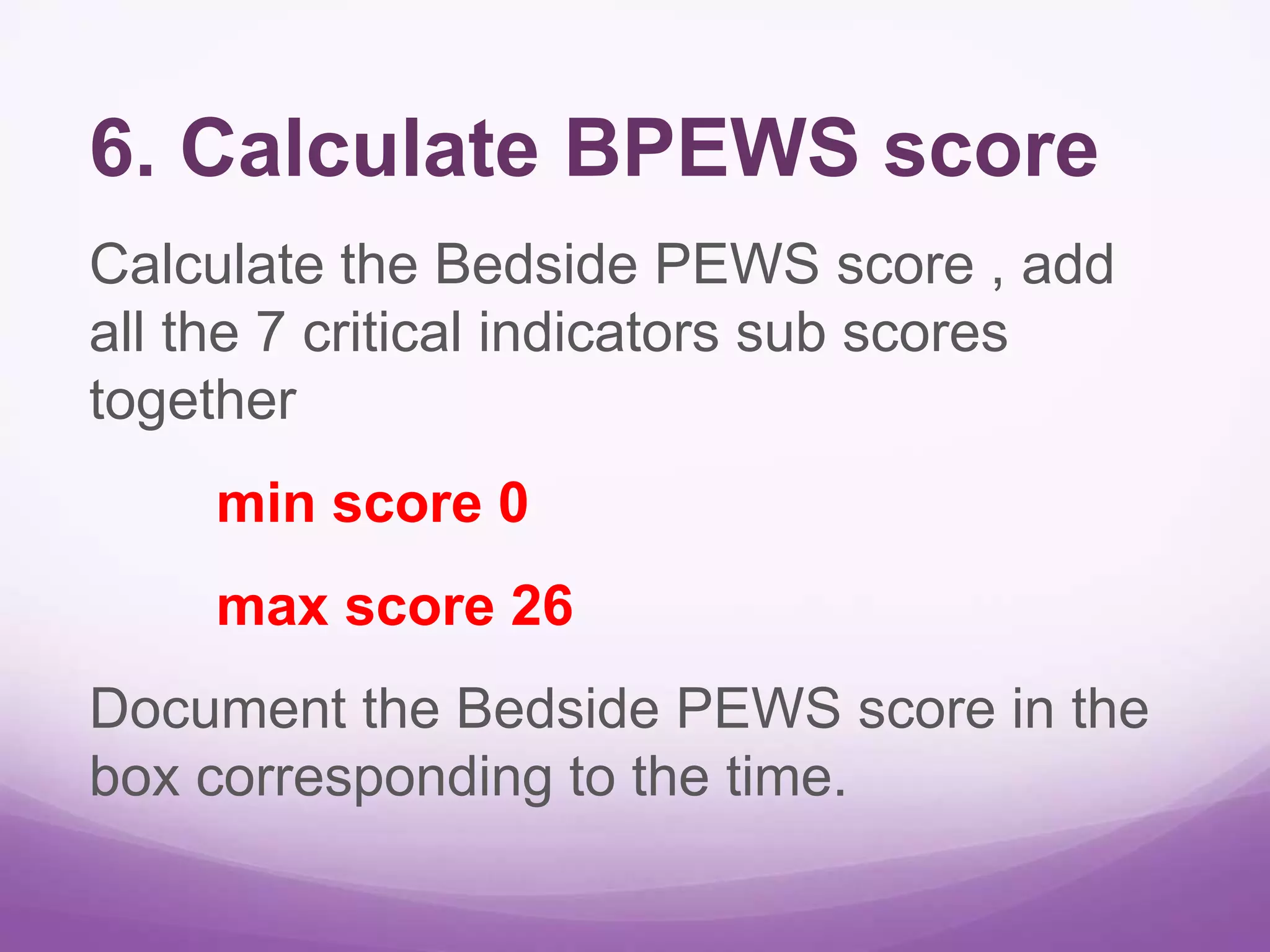 Bedside Pediatric Early Warning System | PPTX