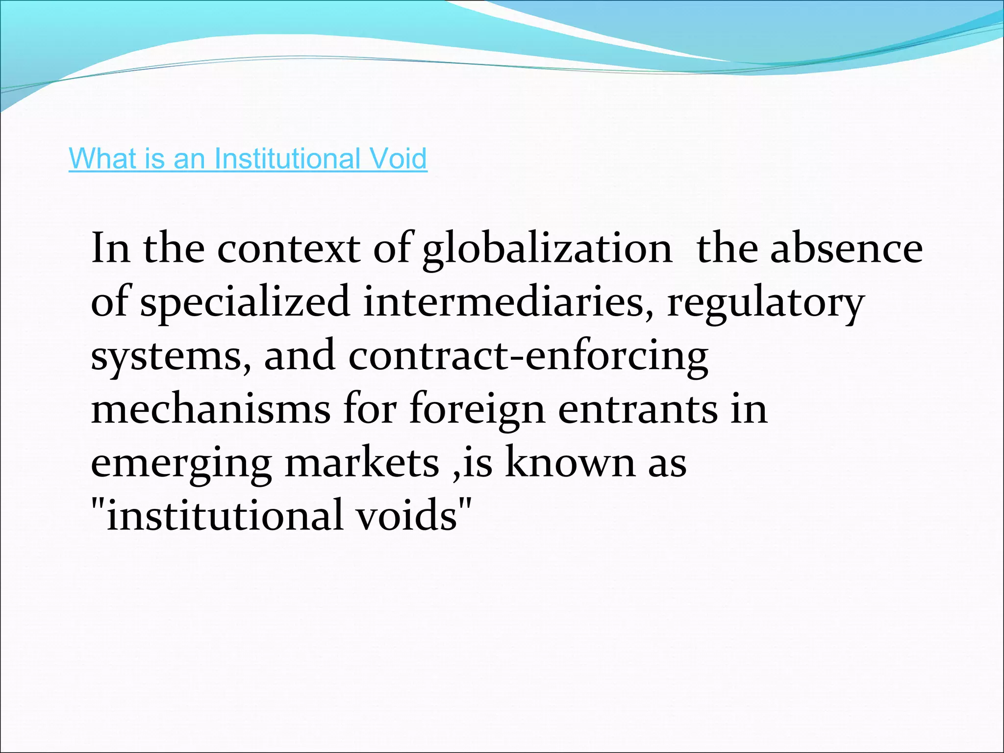 Strategies That Fit Emerging Markets | PPT