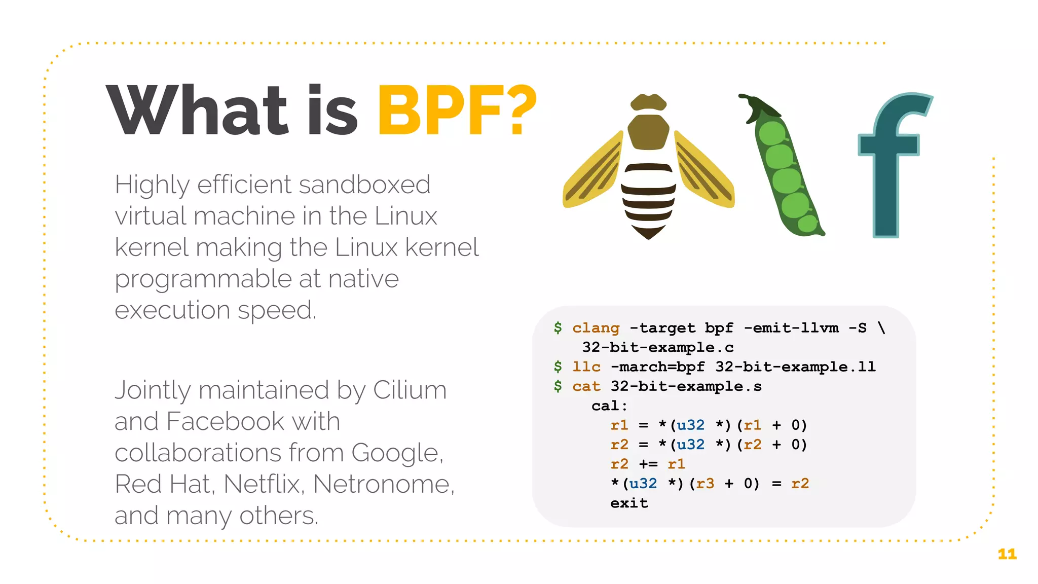 BPF & Cilium - Turning Linux into a Microservices-aware Operating System | PPT