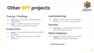 BPF & Cilium - Turning Linux into a Microservices-aware Operating System | PPT