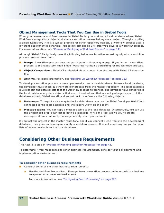 Bpf workflow process