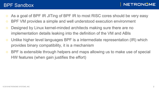 BPF Hardware Offload Deep Dive | PDF | Operating Systems | Computer ...