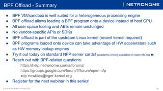 BPF Hardware Offload Deep Dive | PDF | Operating Systems | Computer Software and Applications