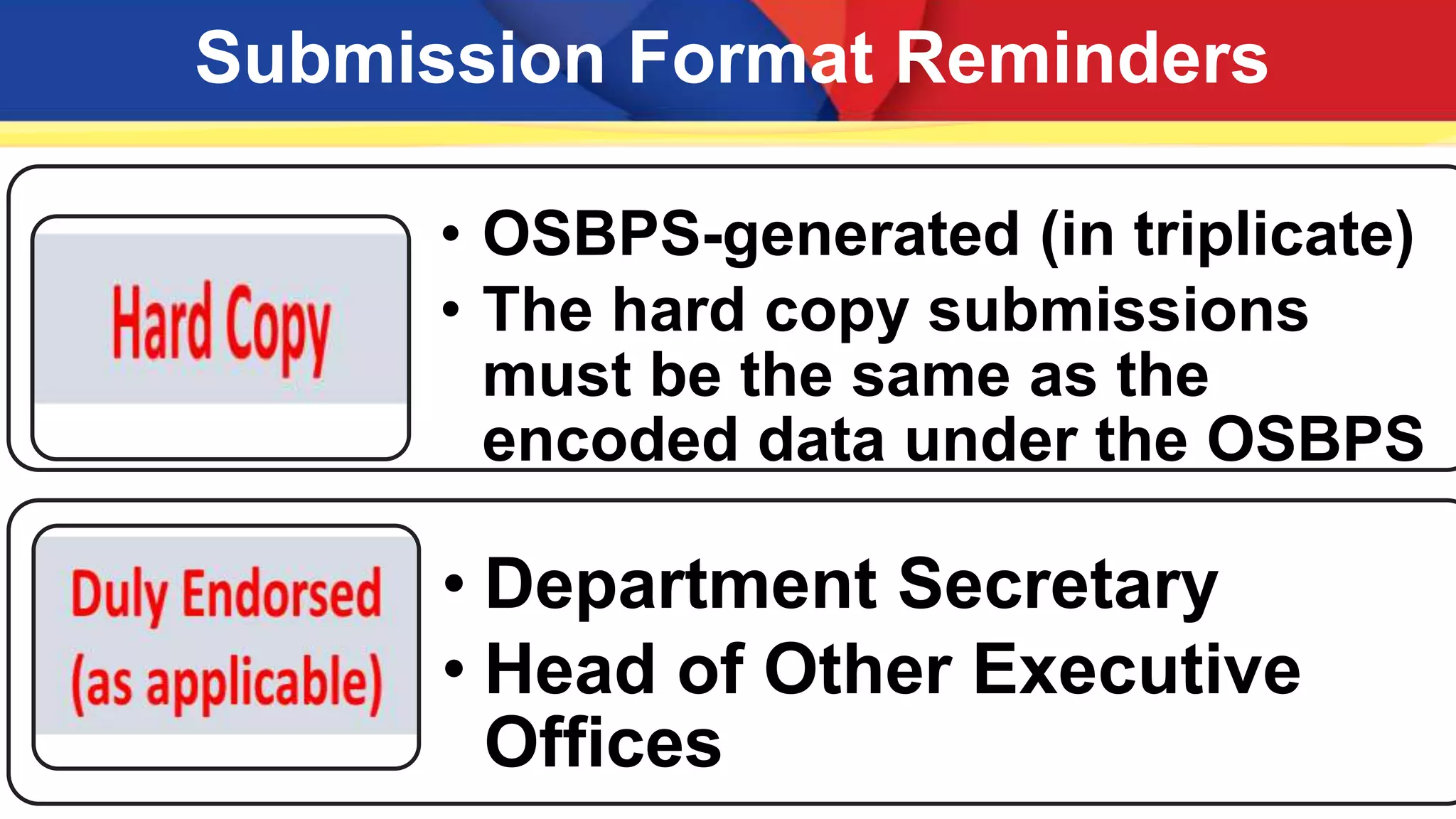 BP Forms for FY 2021 | PPTX